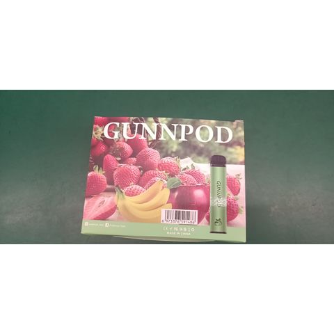 China Best design 8.0ml E-Liquid Gunnpod 2000 puffs dispoable vape pen ...