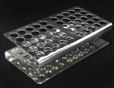 China Lab Use Z shape stainless steel test tube rack on Global Sources ...
