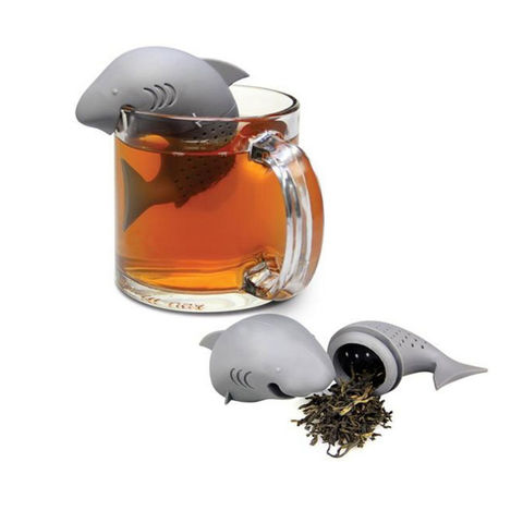 China Customization Silicone Animal Shark Shape Brew Tea Infuser on ...