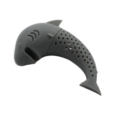 China Customization Silicone Animal Shark Shape Brew Tea Infuser on ...