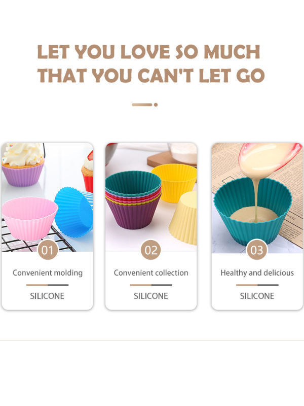 China Silicone mini cake mold set silicone baking mold silicone cake ...