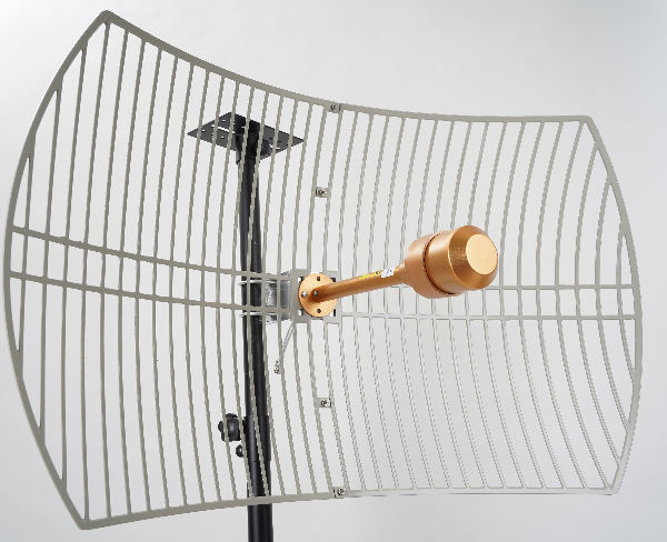 China 2.4G wifi parabolic grid wireless antenna 24dbi on Global Sources ...