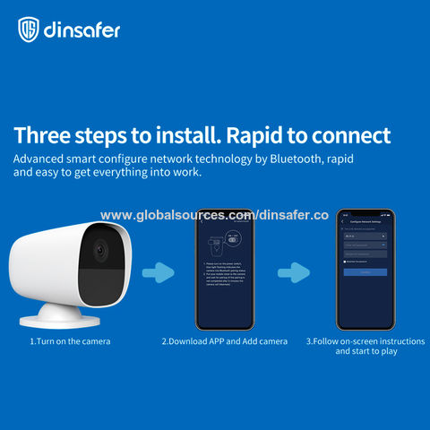 China Wireless Battery Camera Military-Grade Encryption * Real Two-way ...