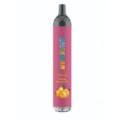 China Smokman Cherub 4500 puffs 12ml e juice 3D design disposable vape ...