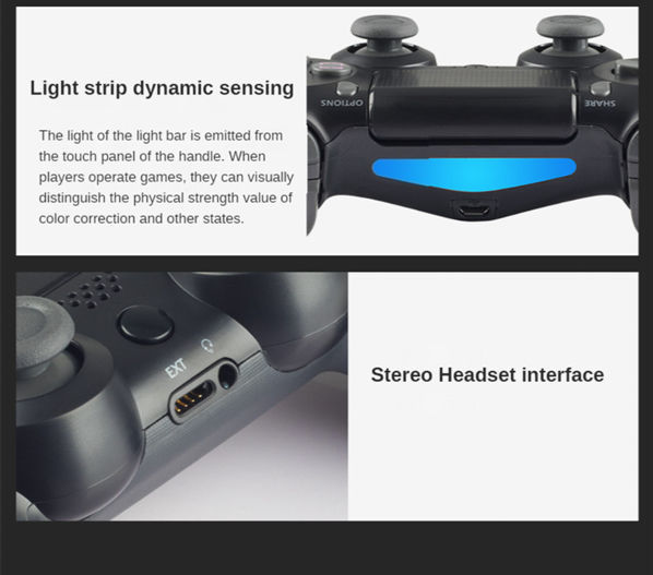 Wholesale Double Shock 4 Wireless Joystick Gamepad Controller For game ...