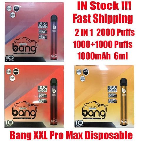 China 2021 Latested 2 in 1 double flavors Bang promax switch disposable ...