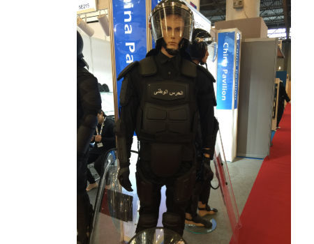 Standard BS7971 Flame resistance anti riot armor model YF 109 ...