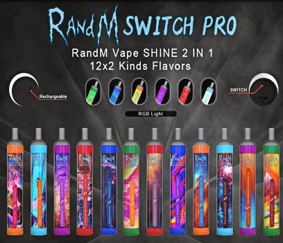 China Fast Ship Cartridge Cigarettes Randm Switch PRO-1 3200puffs Puff ...