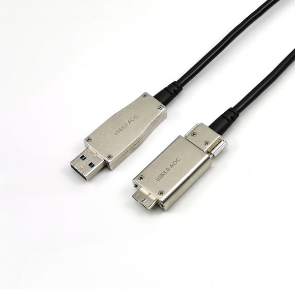 China Active Optical Cable USB 3.0 AOC Cable A to Micro B 50m 5Gbps ...