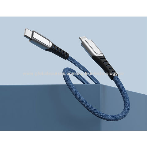 China MFi USB to lightning C89 cable,RPET cable on Global Sources,MFi ...