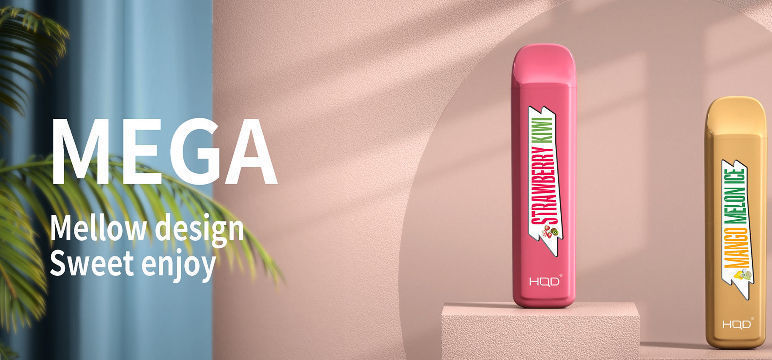 China HQD MEGA 1800pfs 13 colors available 2021 most popular Disposable Vape original HQD on ...