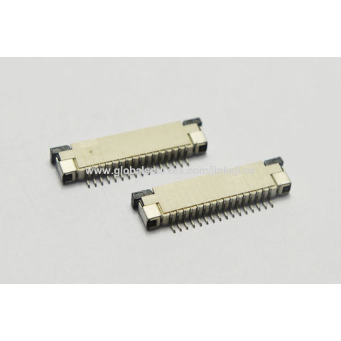 China 1.0mm Pitch FPC Connector W/ZIF Right Angle SMT Type,16 Pin on ...