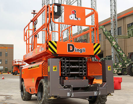 China CRUKING 16m Electric Scissor Lifts JCPT1614HA Lfiting Table on ...