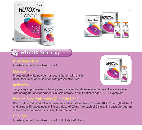 Novatox meditoxin botulax's nabota innotox's rentox's hutox 100u/200u ...