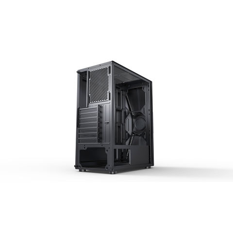 China SAMA Gaming Cases ARGB LED light Front PC Tower Case ATX Gaming ...