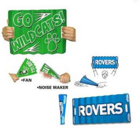 China Promotion paper banner cheerful cardboard hand fan clapper on ...