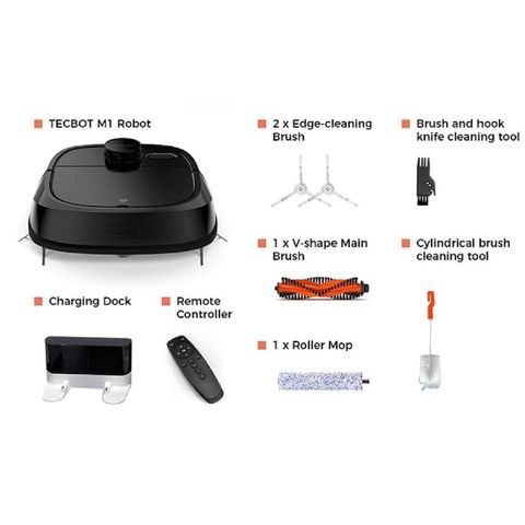 China Self-Rinse Roller-Mop Sweep Vacuum Mopping Automatic Washing Mop ...