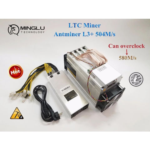 China Hot sale l3 high quatity l3+ bitmain antminer l3 used miners for ...