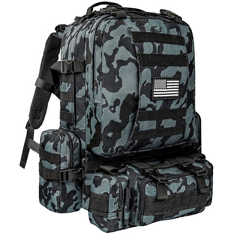 China Tactical Backpack Military Style Rucksack Assault Pack Detachable ...