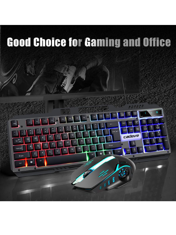 China Gamer Mouse Keyboard Set Computer Laptop Backlit Combo Gaming ...