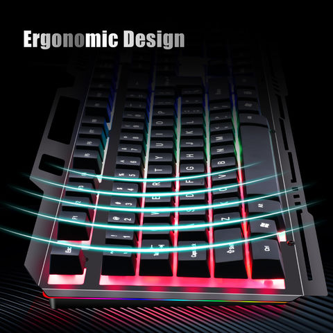 China Gamer Mouse Keyboard Set Computer Laptop Backlit Combo Gaming ...