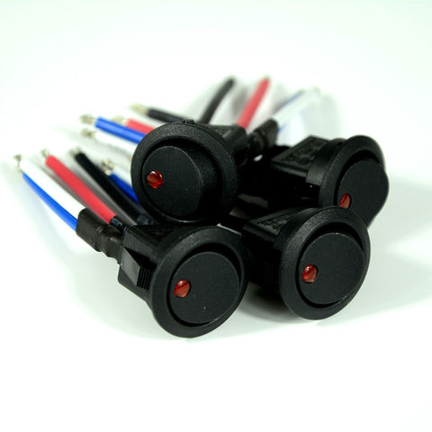 China 250V round wiring diagram 3 pin rocker switch on Global Sources ...