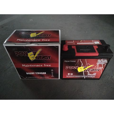 China N40MF 12V/40Ah Maintenance-free Lead-acid Storage Battery Auto ...