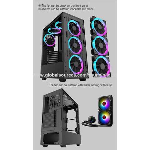 China Computer Case & Tower Desktop Gaming Pc Case on Global Sources ...