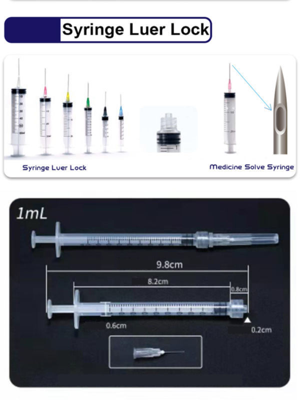 China 0.5ml 1ml 3ml Safety Self-destruct Syringe Auto-disable ...