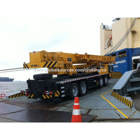 China NEW 70t QY70K-I truck crane with cheap price in Philippines for ...