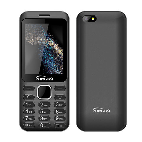 China Dual sim standby GSM 2G unlocked 2.8 inch slim bar feature phone ...