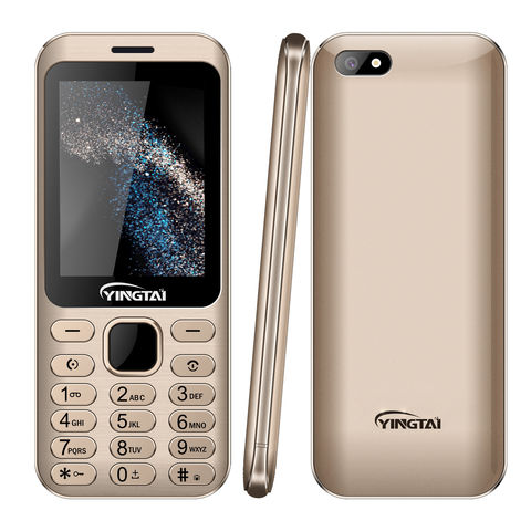 China Dual sim standby GSM 2G unlocked 2.8 inch slim bar feature phone ...