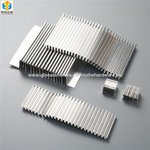 China Factory Custom High flexible square welding heat sink plate OEM ...