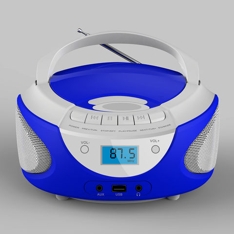 China Portable FM CD Boombox Player With Full LED Display MT-839 on ...