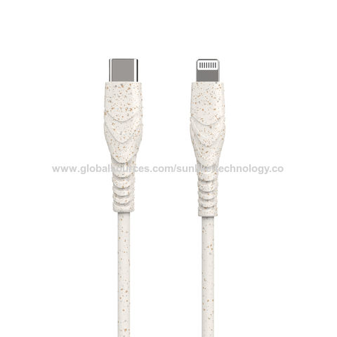 China Type C to lightning C89 connector,Eco-friendly cable, PD 64.5W on ...