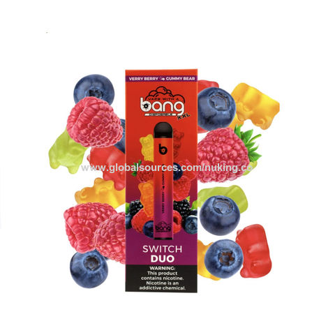 China Bang Switch Duo 2500 Puffs Prefilled Disposable Vape Pen Pod ...