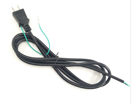 China Japan Standard 2 core power cord Pure copper PVC Japan two core ...