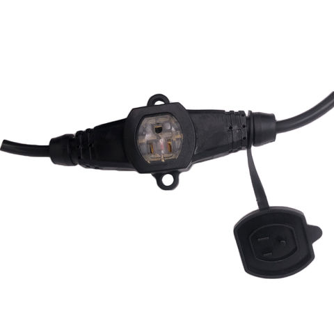 China Waterproof multiple receptacle power distribution extension cord ...