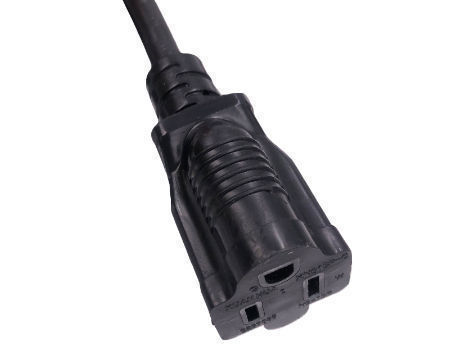 China Waterproof multiple receptacle power distribution extension cord ...