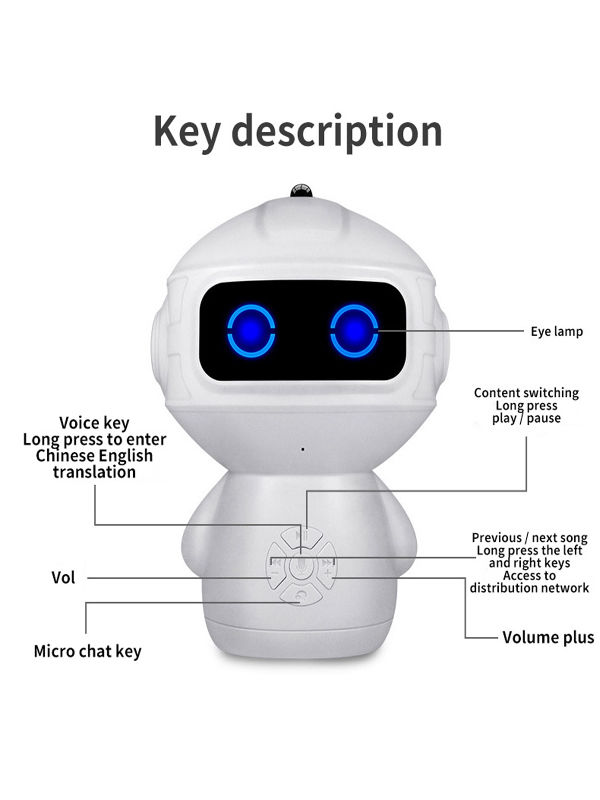China AI voice early education machine toy voice dialogue story machine ...