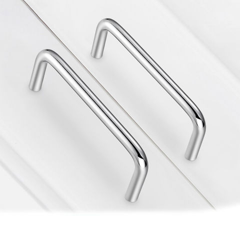China Stainless steel handle industrial drawer U-shaped door handle on ...