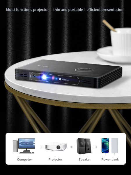 China Mobile smart projector 715gWIndows10 system LED light source ...