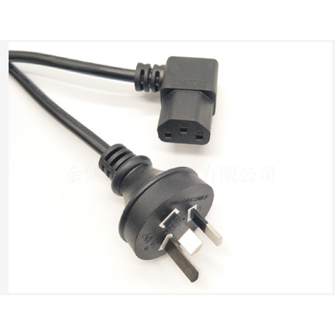 China Factory Custom Australian 3 core power cord SAA male and female ...
