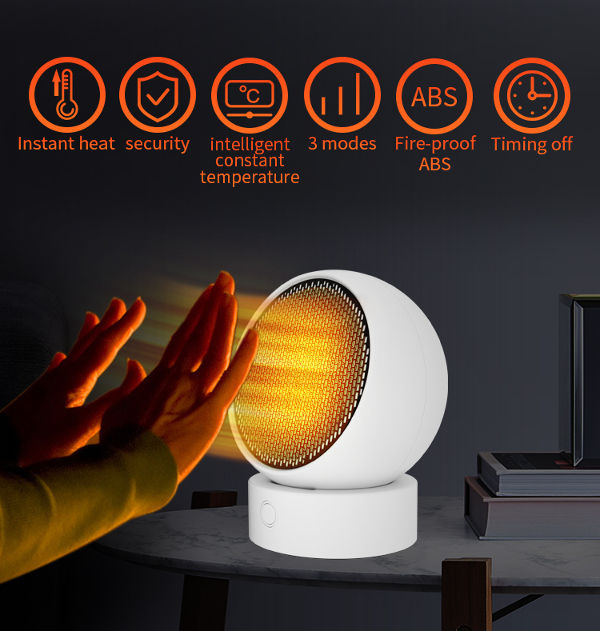 China New Product Winter Room Heater Fan Instant Heat PTC Electric ...