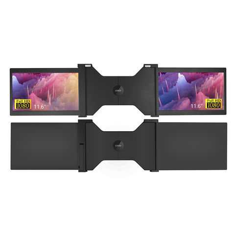China Trio: The on-The-go Dual & Triple Screen Laptop Monitor 10.1 inch ...