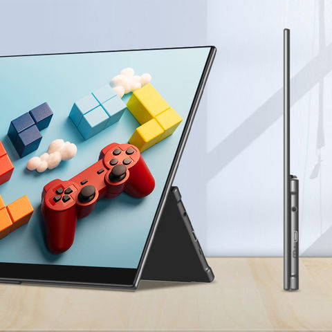 China OLED 15.6 inch portable monitor wireless monitors with Type C ...