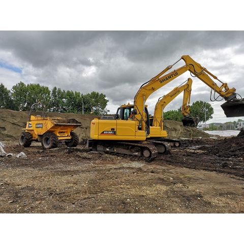 China High quality excavator for sale 5tons SE50-9 hydraulic wheel ...