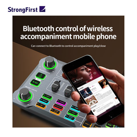 China New upgrade dedicated sound card for live broadcast on Global ...