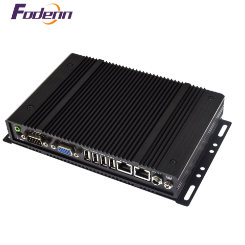 China Industrial fanless mini PC with Intel Celeron J1900 CPU and multi ...