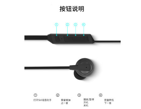 Factory OEM/ODM Neckband Bluetooth earphone sport Running Headset ...